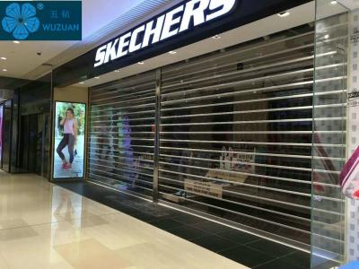China Good Vision SS316 12mm Tube Glass Roller Shutter for sale