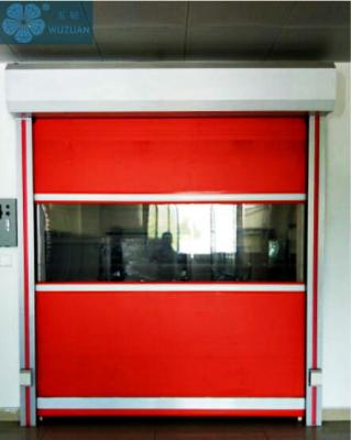 China Automatic 1.2m/S 5m Width Security Shutter Doors for sale