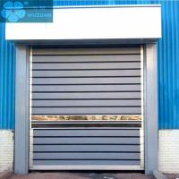 China 1.2m/S 2.0mm Aluminum Quick Roll Up Doors for sale