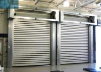 China 1.2m/S 2.0mm Aluminum Quick Roll Up Doors for sale