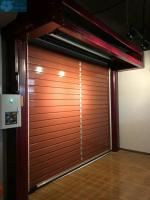 China Aluminum Alloy 2m/S DC24V High Speed Spiral Door for sale