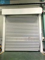 China Aluminum Alloy 2m/S DC24V High Speed Spiral Door for sale