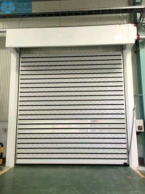 China Aluminum Alloy 2m/S DC24V High Speed Spiral Door for sale