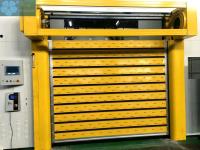China 1.2m/S 0.8mm Curtain Industrial High Speed Roll Up Doors   for sale