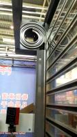 China 1.2m/S 0.8mm Curtain Industrial High Speed Roll Up Doors   for sale