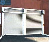 China 1.2m/S 0.8mm Curtain Industrial High Speed Roll Up Doors   for sale