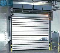 China 2mm Aluminum 1.2 M/S High Speed Door For Store for sale