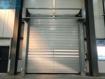 China 2mm Aluminum 1.2 M/S High Speed Door For Store for sale