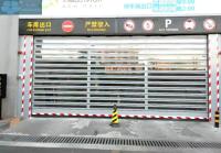 China Transparent 1.5m/S 4500mm Width High Speed Roll Up Doors for sale