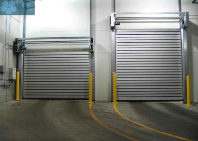 China Thermal Insulated 2.5m/S 1.2mm High Speed Spiral Door for sale