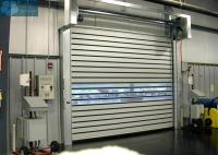 China 3m Height 1.2/S High Speed Spiral Door With Clear Window for sale