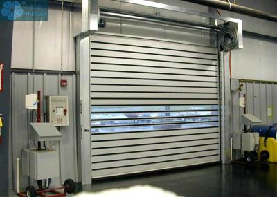 China 3m Height 1.2/S High Speed Spiral Door With Clear Window for sale