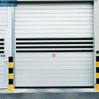 China 3m Height 1.2/S High Speed Spiral Door With Clear Window for sale