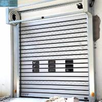 China Electrical Control 1.5kw 40mm Window High Speed Spiral Door for sale