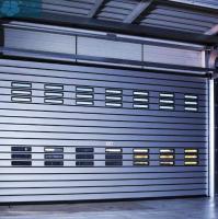 China Aluminium Alloy 380V 3000mm Height Speed Roll Up Doors for sale