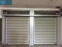 China Soundproof 2.5m/S 220V Quick Roll Up Doors for sale