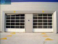 China Buglar Resistance 380V 40cm/S Glass Garage Doors for sale