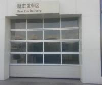 China Buglar Resistance 380V 40cm/S Glass Garage Doors for sale