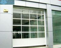China Thermal Insulated 40mm 0.35mm Steel Full View Garage Doors for sale