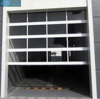 China 3m Height Glass Panel Garage Doors for sale