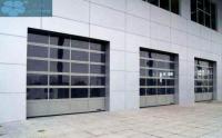 China Aluminum Alloy 4m Width 0.476mm Full View Garage Doors for sale