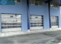 China Aluminum Alloy 4m Width 0.476mm Full View Garage Doors for sale