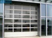 China 0.326mm 3m Rail Polycarbonate Glass Panel Garage Doors for sale