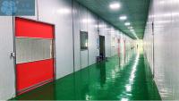 China Red 2m/S 2mm Steel High Speed Industrial Doors for sale
