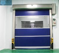 China PVC Coated Fabric SS304 1.2m/S Security Roller Doors for sale