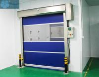 China PVC Coated Fabric SS304 1.2m/S Security Roller Doors for sale
