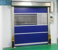 China PVC Coated Fabric SS304 1.2m/S Security Roller Doors for sale