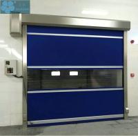 China PVC Coated Fabric SS304 1.2m/S Security Roller Doors for sale
