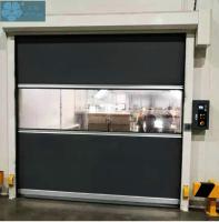 China Black 3KW 1000times/Day Plastic Roller Shutter Doors for sale