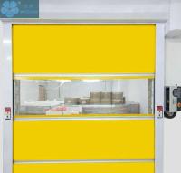 China Black 3KW 1000times/Day Plastic Roller Shutter Doors for sale