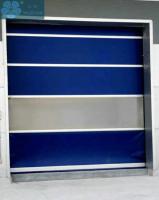 China Dust Proof 3000mm Width 1.5mm PVC Roller Shutter Doors for sale