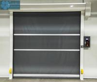 China 6000mm Width 1.5mm Galvanized Steel Security Roller Doors for sale