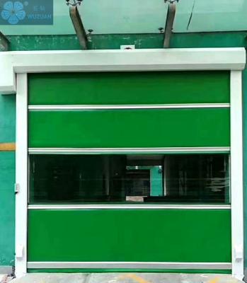 China 6000mm Width 1.5mm Galvanized Steel Security Roller Doors for sale