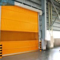 China 750W 1.0m/S PVC Roller Shutter Doors For Warehouse for sale