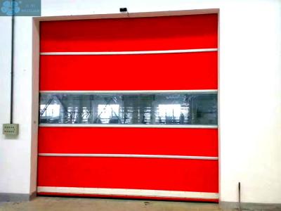 China Fast Response IP55 0.75KW PVC Roller Shutter Doors for sale