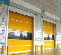 China Fast Response IP55 0.75KW PVC Roller Shutter Doors for sale