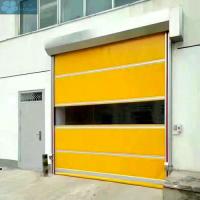 China PLC Control 0.6m/S 1.2mm PVC Roller Shutter Doors for sale