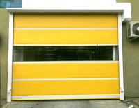 China Fast Rolling IP55 Safety DC24V Speed Shutter Door for sale