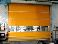 China Commercial 0.8mm 280N PVC Fabric Roller Shutters for sale