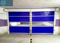 China Stainless Steel 5.5KW Sew Motor PVC Roller Shutter Doors for sale