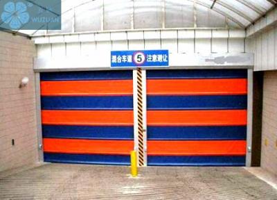 China Stainless Steel 5.5KW Sew Motor PVC Roller Shutter Doors for sale