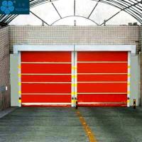 China Stainless Steel 5.5KW Sew Motor PVC Roller Shutter Doors for sale