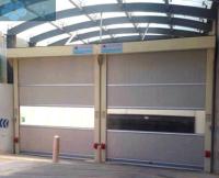 China Stainless Steel 5.5KW Sew Motor PVC Roller Shutter Doors for sale