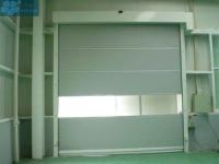 China Remote Control 380V 1.2mm Window PVC Rolling Door for sale