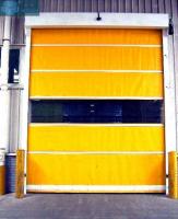 China Remote Control 380V 1.2mm Window PVC Rolling Door for sale