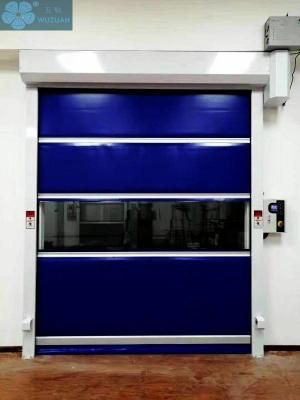 China 304 Stainless Steel 2.2KW 1.2mm Curtain PVC Rolling Door for sale